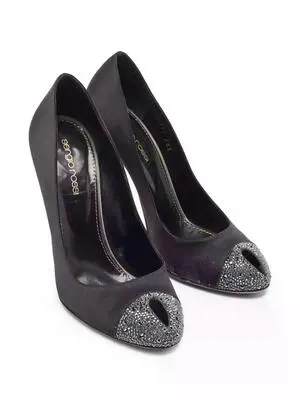 SERGIO ROSSI 110mm Satin Pumps