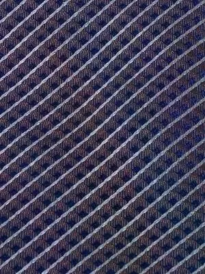 BOSS Striped Silk Tie - Blue