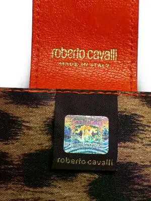 Roberto Cavalli Leather Cardholder