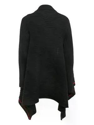 Zadig&Voltaire Ribbed-knit Asymmetrical Cardigan