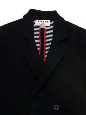 A.N.G.E.L.O. VINTAGE CULT 2000s Wool Double-breasted Blazer - Black