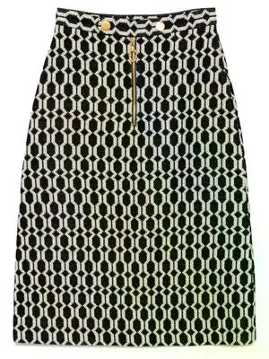 Gucci Monochrome Pattern A-line Skirt