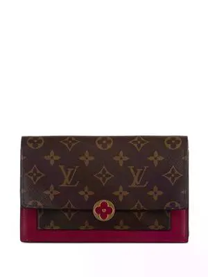 LOUIS VUITTON 2019 Flore Chain Wallet - Brown