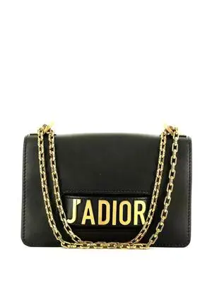 Dior J'adior Leather Shoulder Bag - Black