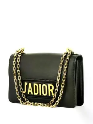 Dior J'adior Leather Shoulder Bag - Black