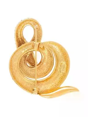 SUSAN CAPLAN 1980s Snake Brooch