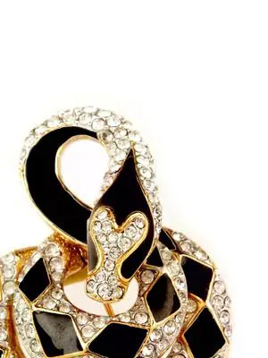 SUSAN CAPLAN 1980s Snake Brooch