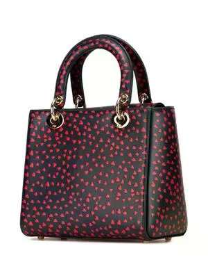 Dior 2021 Medium 'i Love Paris' Lady Satchel - Blue