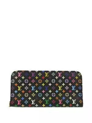 LOUIS VUITTON X Takashi Murakami 2009 Y2k Wallet - Black
