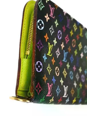 LOUIS VUITTON X Takashi Murakami 2009 Y2k Wallet - Black
