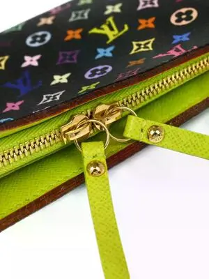 LOUIS VUITTON X Takashi Murakami 2009 Y2k Wallet - Black