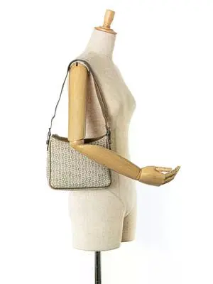 Celine 2000 Macadam Canvas Shoulder Bag