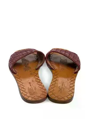 Bottega Veneta Intrecciato Flat Sandals