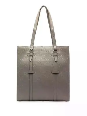 Embossed Leather Totes