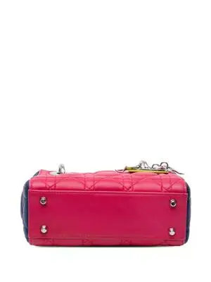 Dior Cannage Lady Satchel - Pink