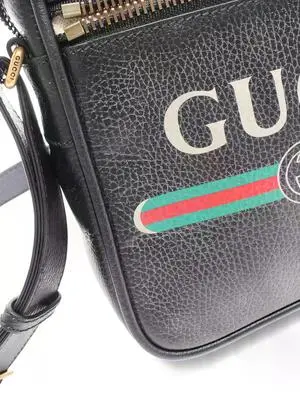 Gucci 2010s Logo-print Shoulder Bag