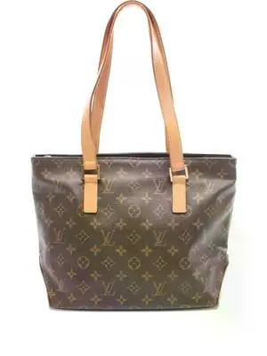 LOUIS VUITTON 2002 Piano Monogram Tote Bag