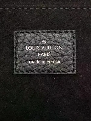 LOUIS VUITTON 2017 Taurillon Initials Circle Pochette Jour Gm - Black