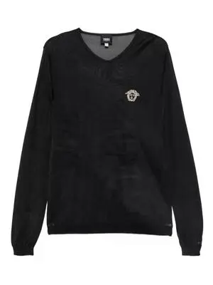 Versace Long Sleeve Knitwear For Men