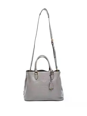 Prada 2011-2022 Logo-embossed Tote Bag
