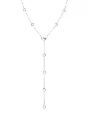SUSAN CAPLAN 2000s Lariat Freshwater-pearl Necklace - Neutrals