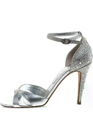 Gina Silver Tone Shoes For Women