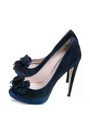 Miu Miu 2023 135mm Tassel Platform Pumps