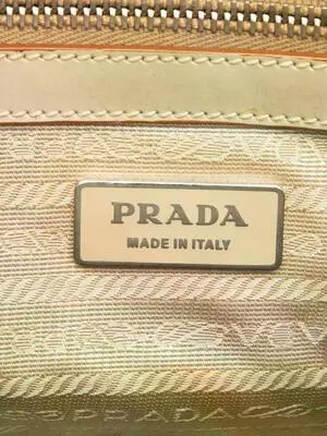 Prada Embossed Leather Handbag