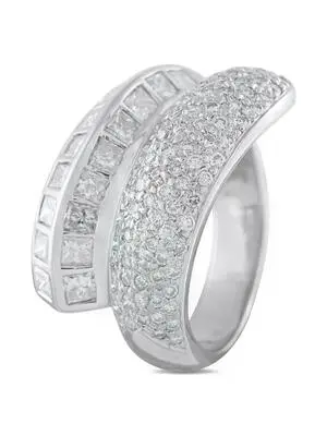 LB EXCLUSIVE 18k White Gold Diamond Ring