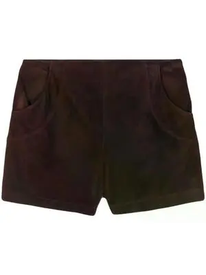 Valentino Garavani 2000s Suede Shorts