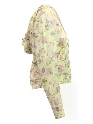LoveShackFancy Floral-print Drawstring Hoodie