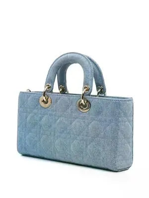 Dior 2022 Lady D-joy Satchel - Blue