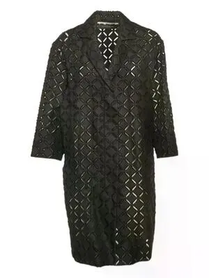 Roland Mouret Eyelet Pattern Coat