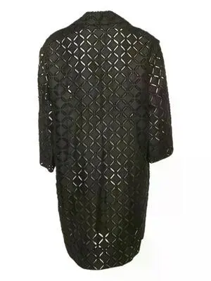 Roland Mouret Eyelet Pattern Coat