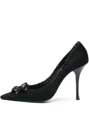LE SILLA 100mm Crystal-embellished Pumps