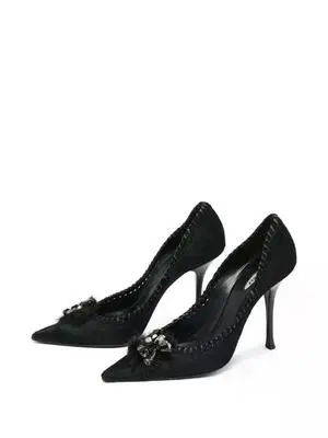 LE SILLA 100mm Crystal-embellished Pumps