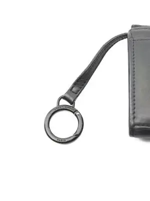 Saint Laurent 2000s Leather Key Ring Purse