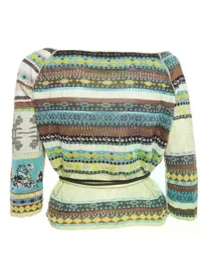 Kenzo Patterned Knit Top