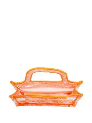 Dior Floral-pattern Tote Bag - Orange