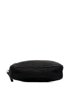 Gucci Gg Canvas Crossbody Bag - Black