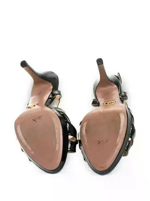 Prada 105mm Bow-detail Strappy Sandals
