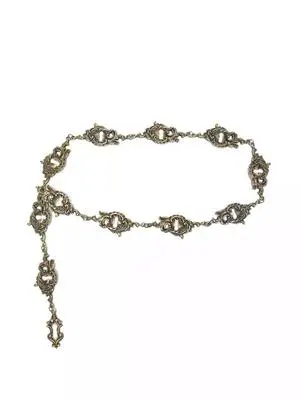 Moschino 2000s Baroque Chain Belt - Gold