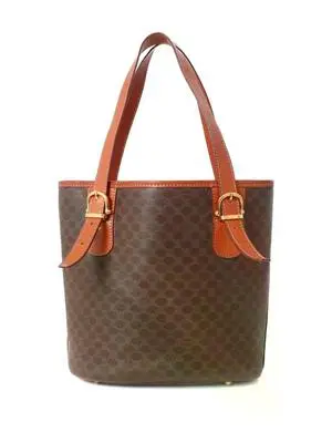 Celine 1995 Macadam Monogram Tote Bag