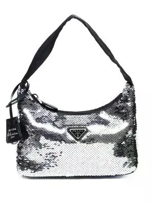 Prada Metallic Bags For Women
