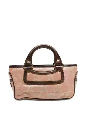 Celine 1990-2000s Macadam Canvas Mini Tote Bag