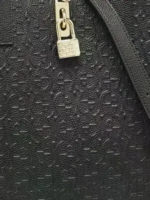 AIGNER Embossed-lock Tote Bag