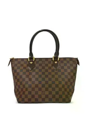 LOUIS VUITTON Saleya Pm Tote Bag - Brown