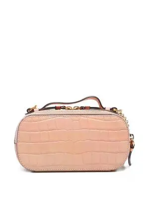 Chloé 2020s Embossed Leather Cross Body Bag