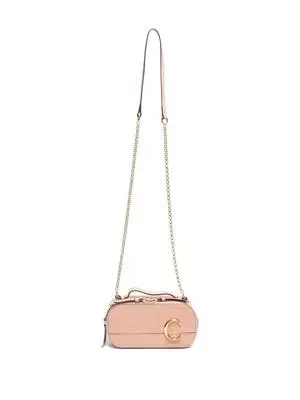 Chloé 2020s Embossed Leather Cross Body Bag