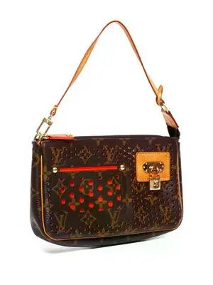 LOUIS VUITTON 2008 Monogram Perforated Shoulder Bag